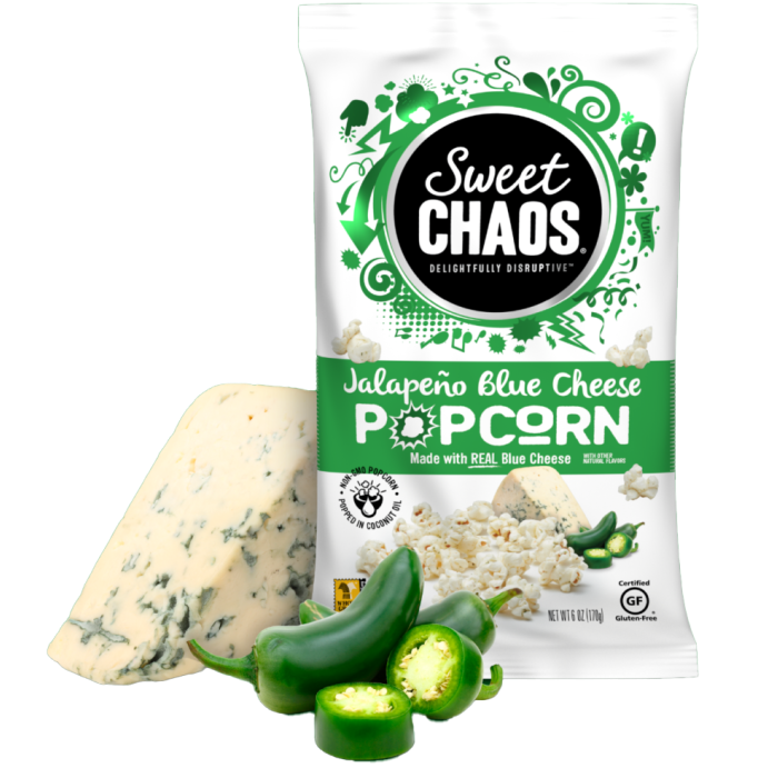 Sweet Chaos Jalapeno Blue Cheese Popcorn [6oz]