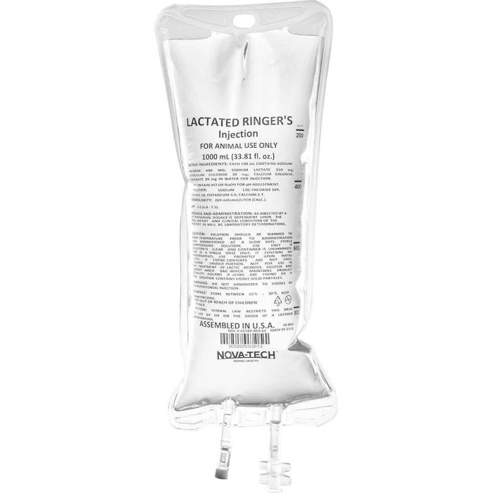 Nova-Tech Lactated Ringers Bag [1,000ml]