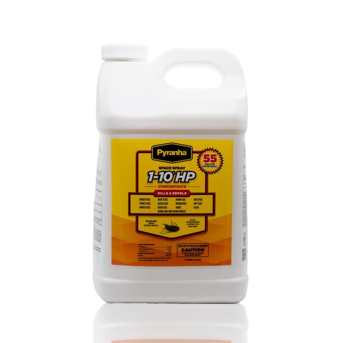 Pyranha Fly Space Spray 1-10 HP Concentrate for 55 Gallon Spray System ...