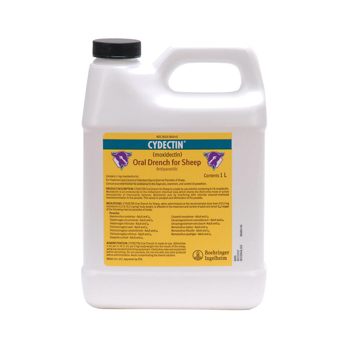 Cydectin 0.1% Sheep Drench