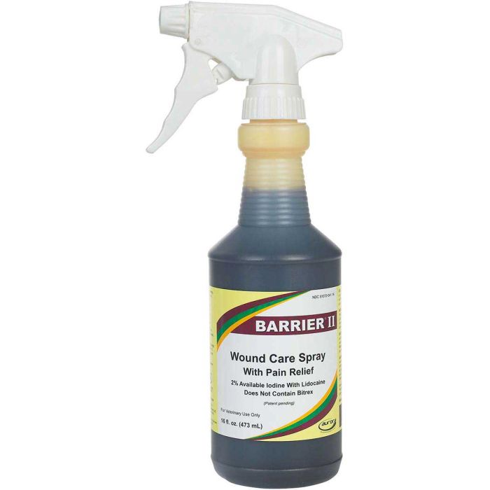Barrier II Wound Care Spray With Pain Relief [16 oz]