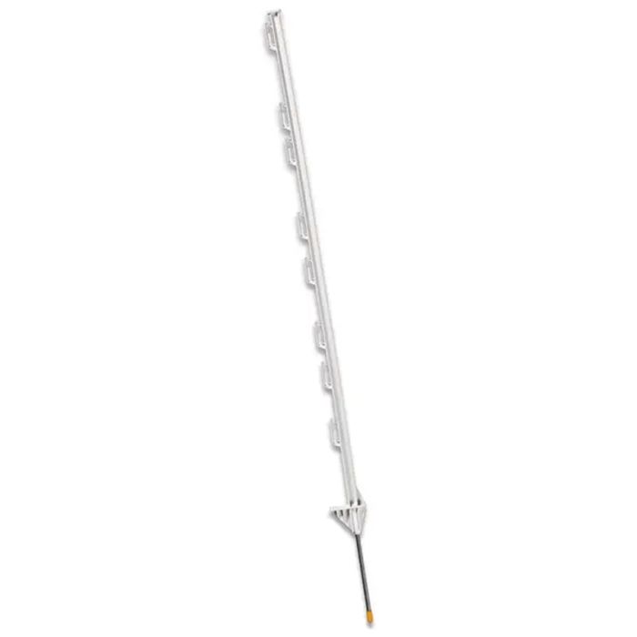 48" Fence Post-Step-In Poly [White]