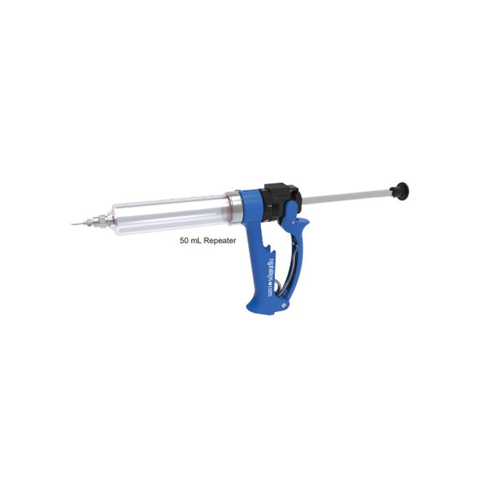 Datamars 850 0000-043 Phillips Blue Reusable Syringe [50 mL]