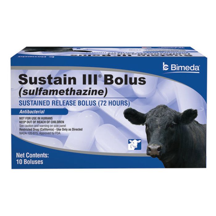 Bimeda - 14834 - Sustain III Cow Bolus (10 ct)