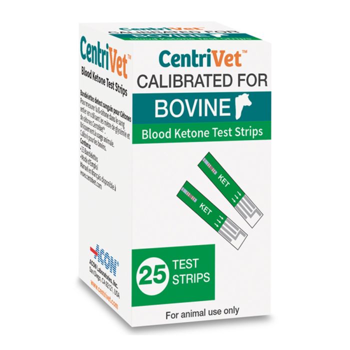 CentriVet Bovine Blood Ketone Test Strips (25 Count)