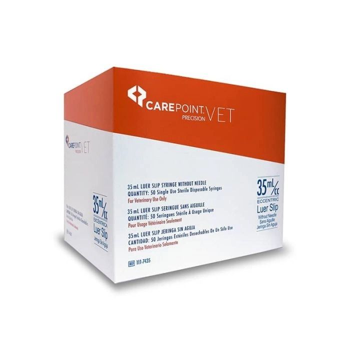 CarePoint Luer Slip Conventional Syringe Soft Pack [35ml]