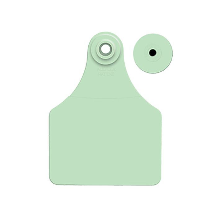 Allflex Ear Tags Female & Button Maxi Green Blank 25 Count