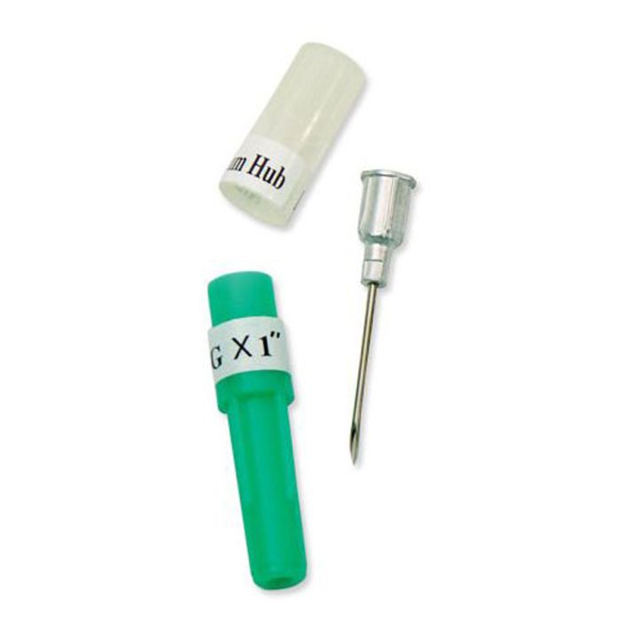 Ideal Aluminum Hub Needles [16 X 1.5"] (100 Count)