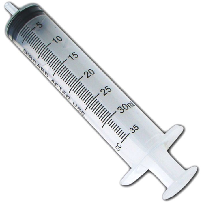 Ideal Standard Disposable Syringes [35 cc] (2 Count)