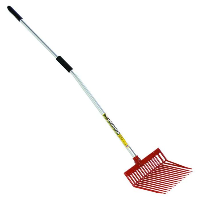 Little Giant DuraFork Plastic with Ergonomic Handle PDFE (Red)