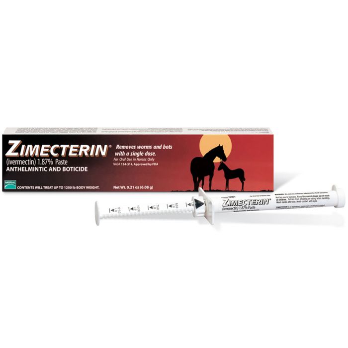 Merial Zimecterin Paste (1.87% Ivermectin) [.21 oz]
