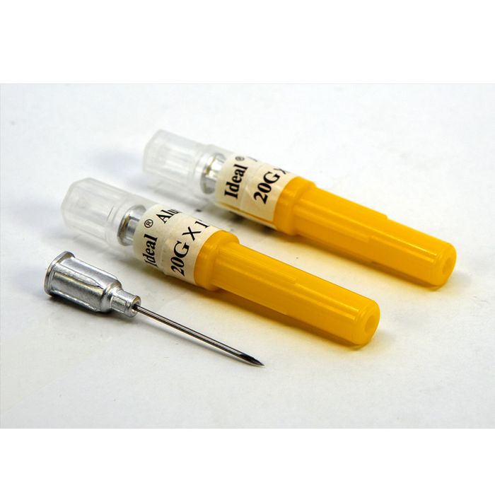 Neogen 9371 Disposable Aluminum Hub Needle [20 x 1"] (5 ct)
