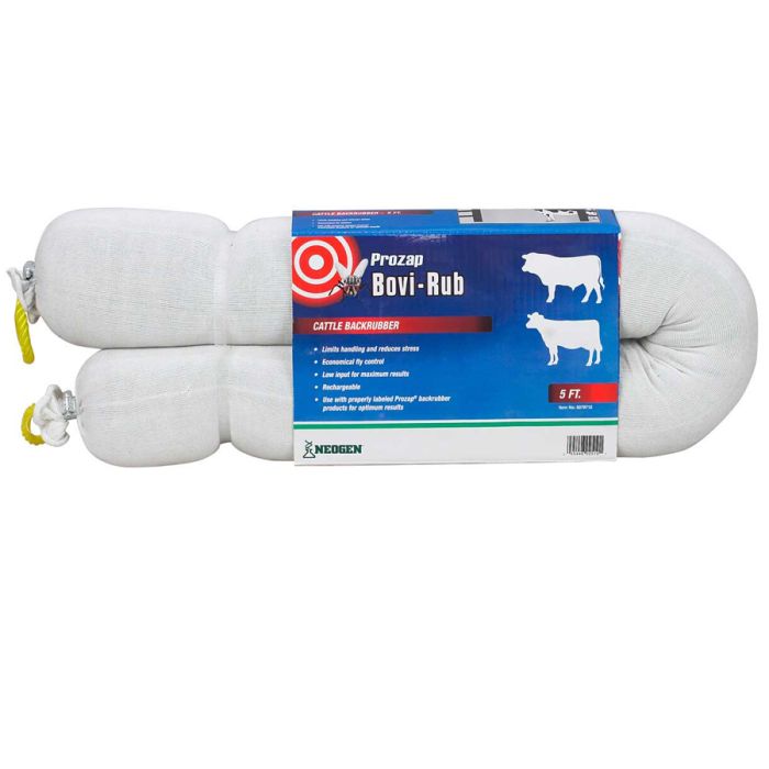 Prozap Bovi-Rub Cattle Fly Control Backrubber [5 ft.]