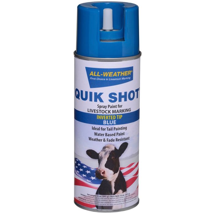 Quik Shot with Inverted Tip Blue [13 oz.]