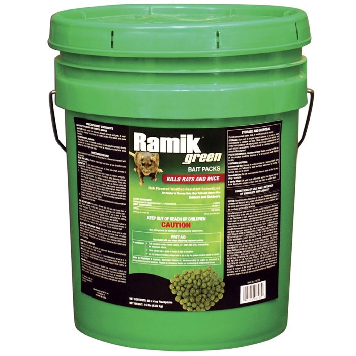 Ramik Green Bait Packs Green 4 Oz. 60 Count