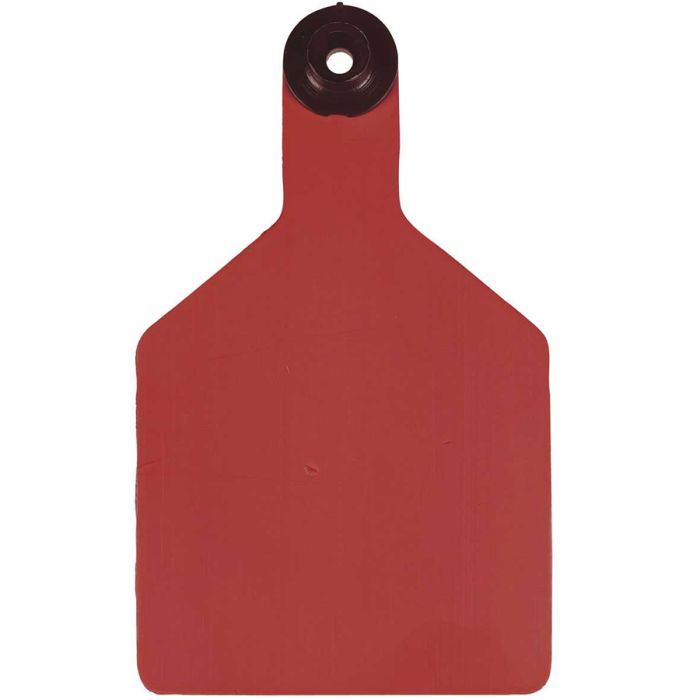 Ritchey 72440704105 Blank Large Ear Tag [Red/White] (25 ct)