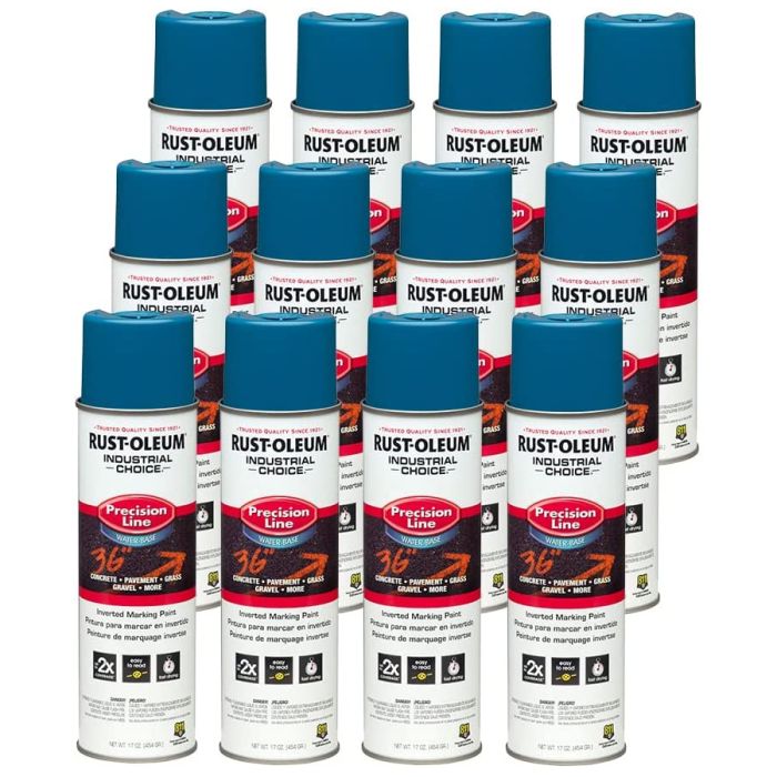 Rust-Oleum Water-Based Precision-Line Inverted Marking Paint Aerosol ...