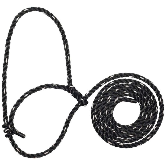Sullivan HBK Rope Halter [Black/White]