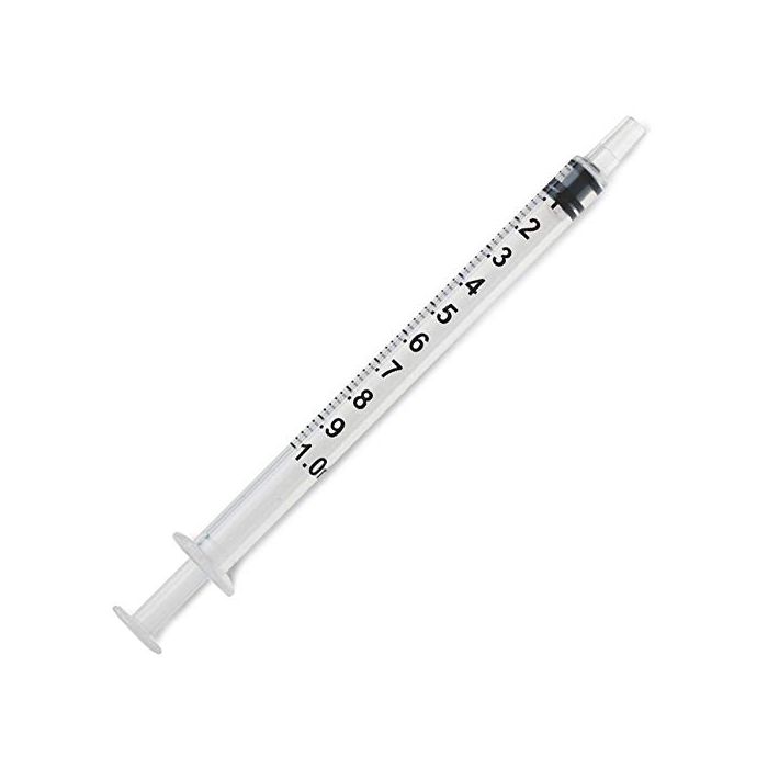 syringe without needle