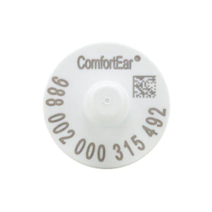 Temple 700 2001-098 HDX 988 Ear Tag [White] (25 ct)