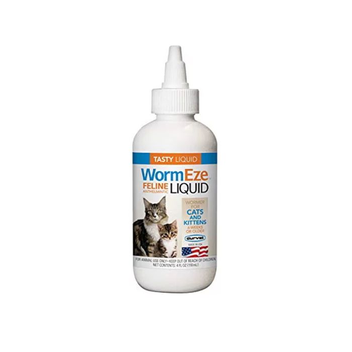 Wormeze Feline Liquid 4 Oz
