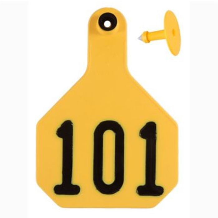 Y-Tex 7912101 Large Four Star Numbered Female Ear Tag and Male Ear Tag ...