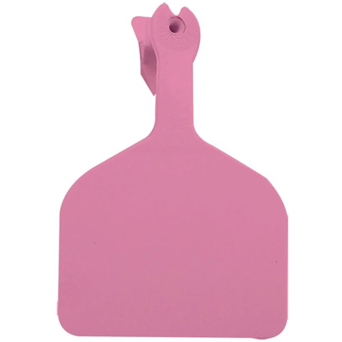 Z-Tag Blank Cow Ear Tags for Feedlot (Pink) [50 ct]