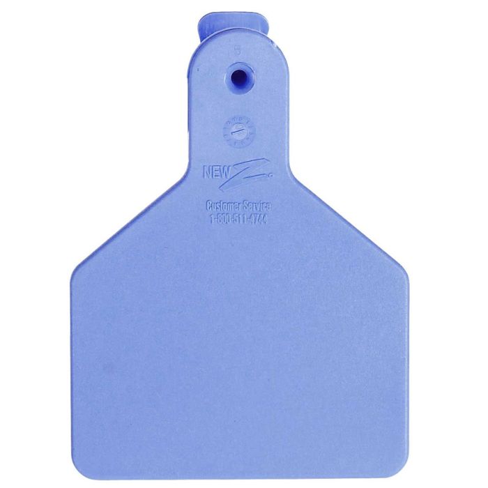 Z-Tag Calf Ear Tag Blank (Blue) [100 ct]