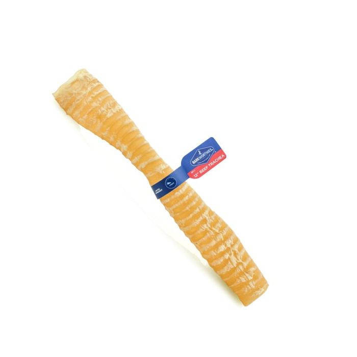 Barkworthies Beef Trachea Dog Chew [12"]