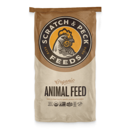 Scratch & Peck Organic Layer Mash + Corn 18% [40lb]