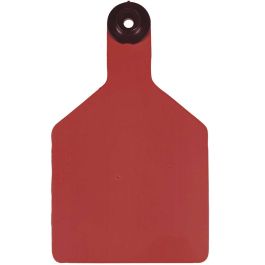 Ritchey 72440704105 Blank Large Ear Tag [Red/White] (25 ct)